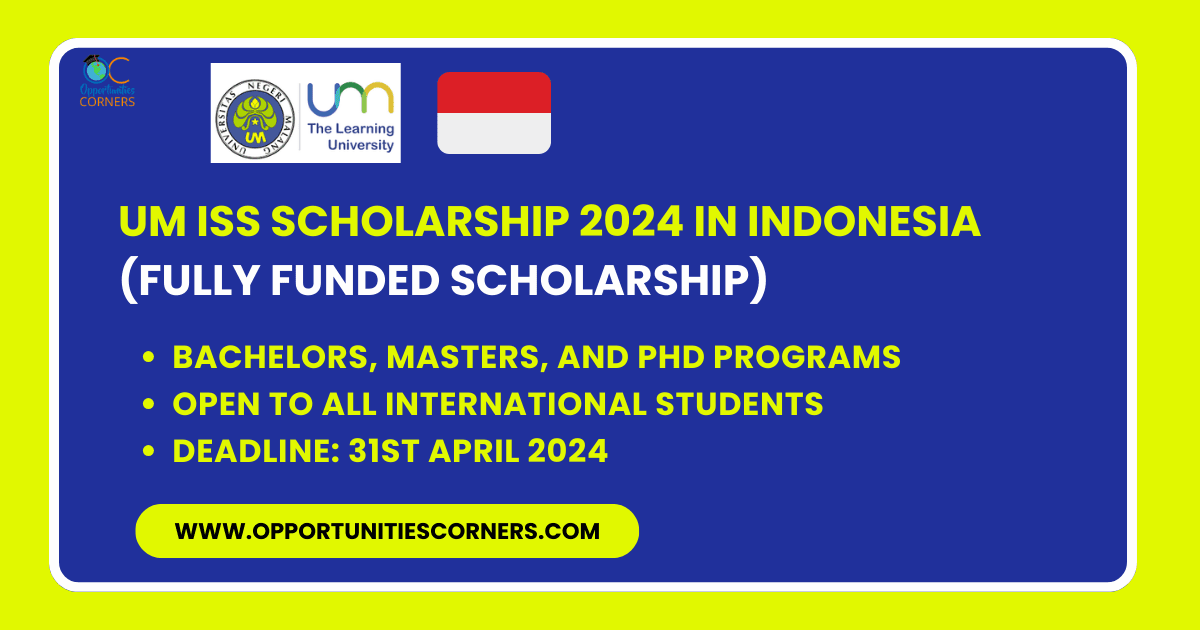 UM ISS Scholarship 2026 In Indonesia (Fully Funded Scholarship ...