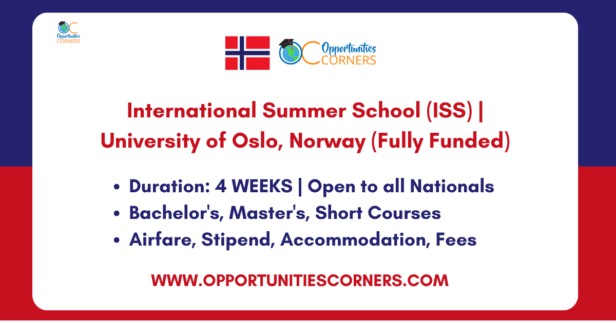 International Summer School 2026 | University Of Oslo, Norway (Fully Funded) - Excelsior ...