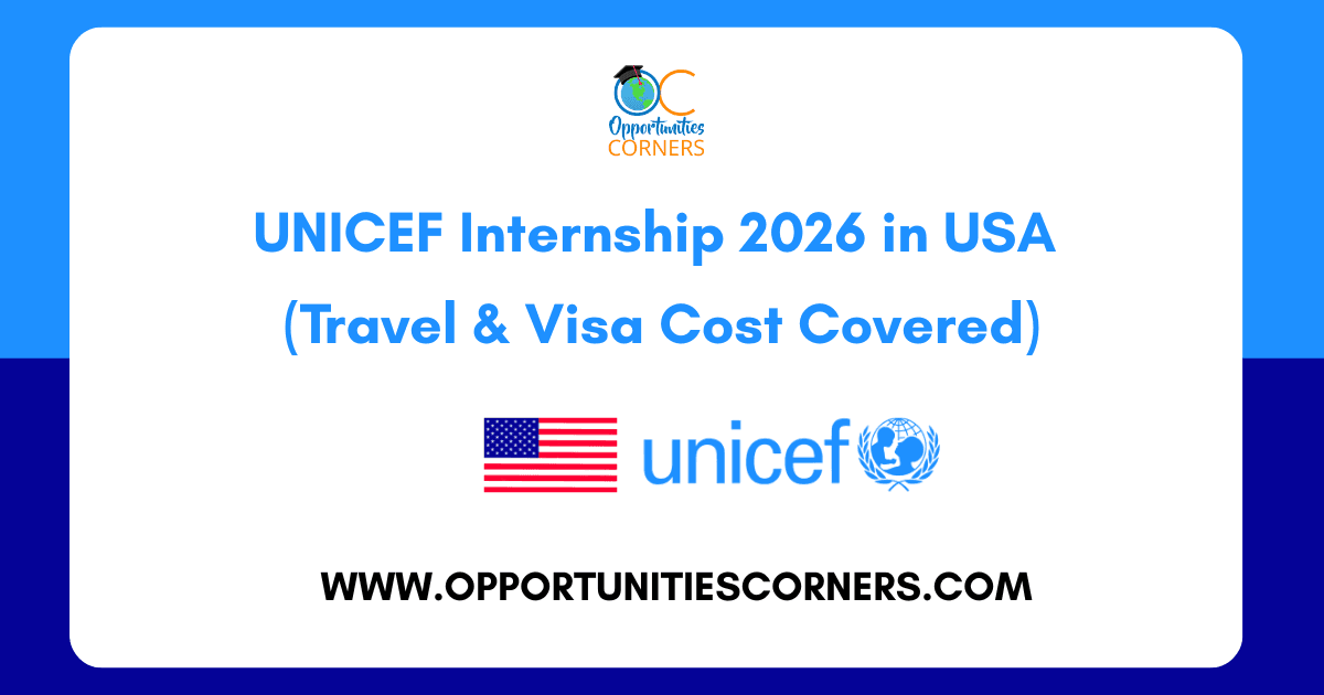 UNICEF Internship 2026 In USA (Travel & Visa Cost Covered) - Excelsior ...